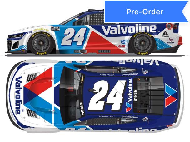 William Byron 2026 Valvoline 1:24 Diecast *PREORDER* – Spoiler Diecast