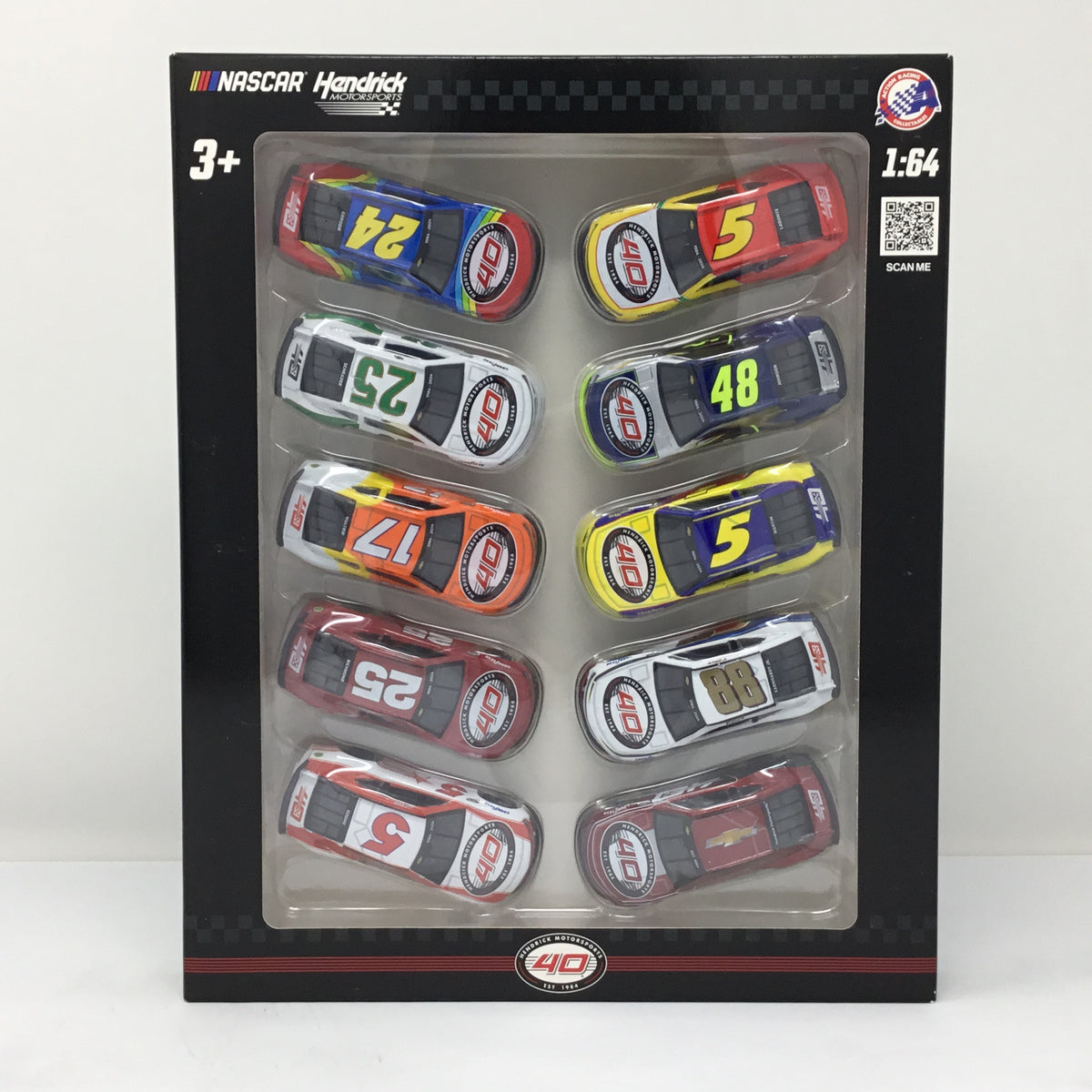 Hendrick Motorsports 40th Anniversary 1:64 Diecast 10 Car Set – Spoiler ...