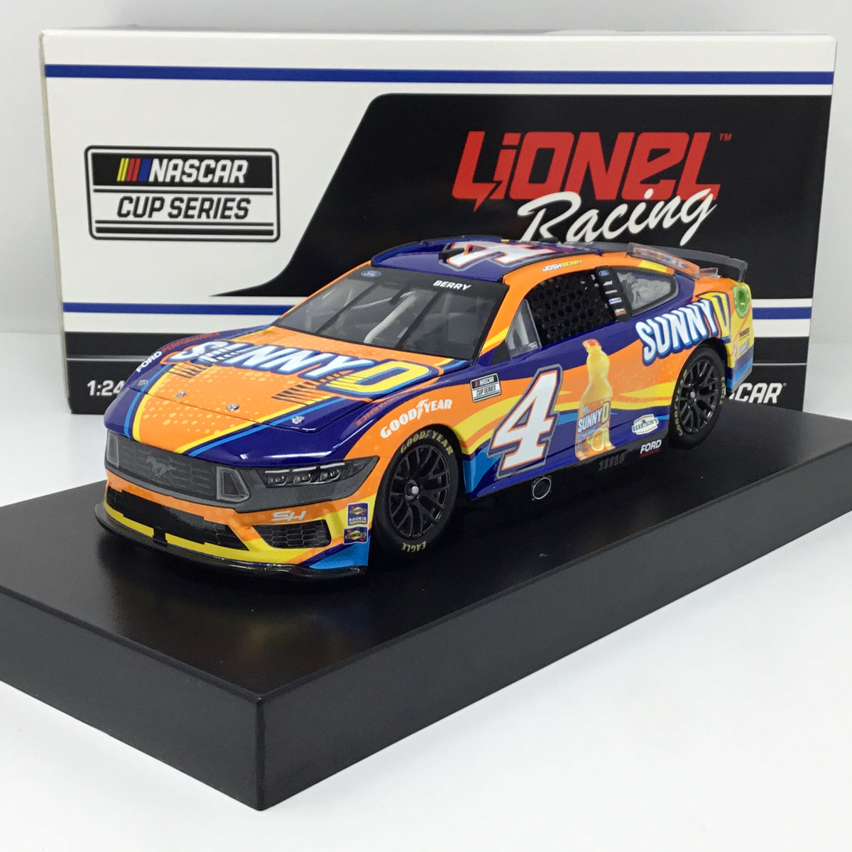 Josh Berry 2024 SunnyD 1:24 Diecast – Spoiler Diecast
