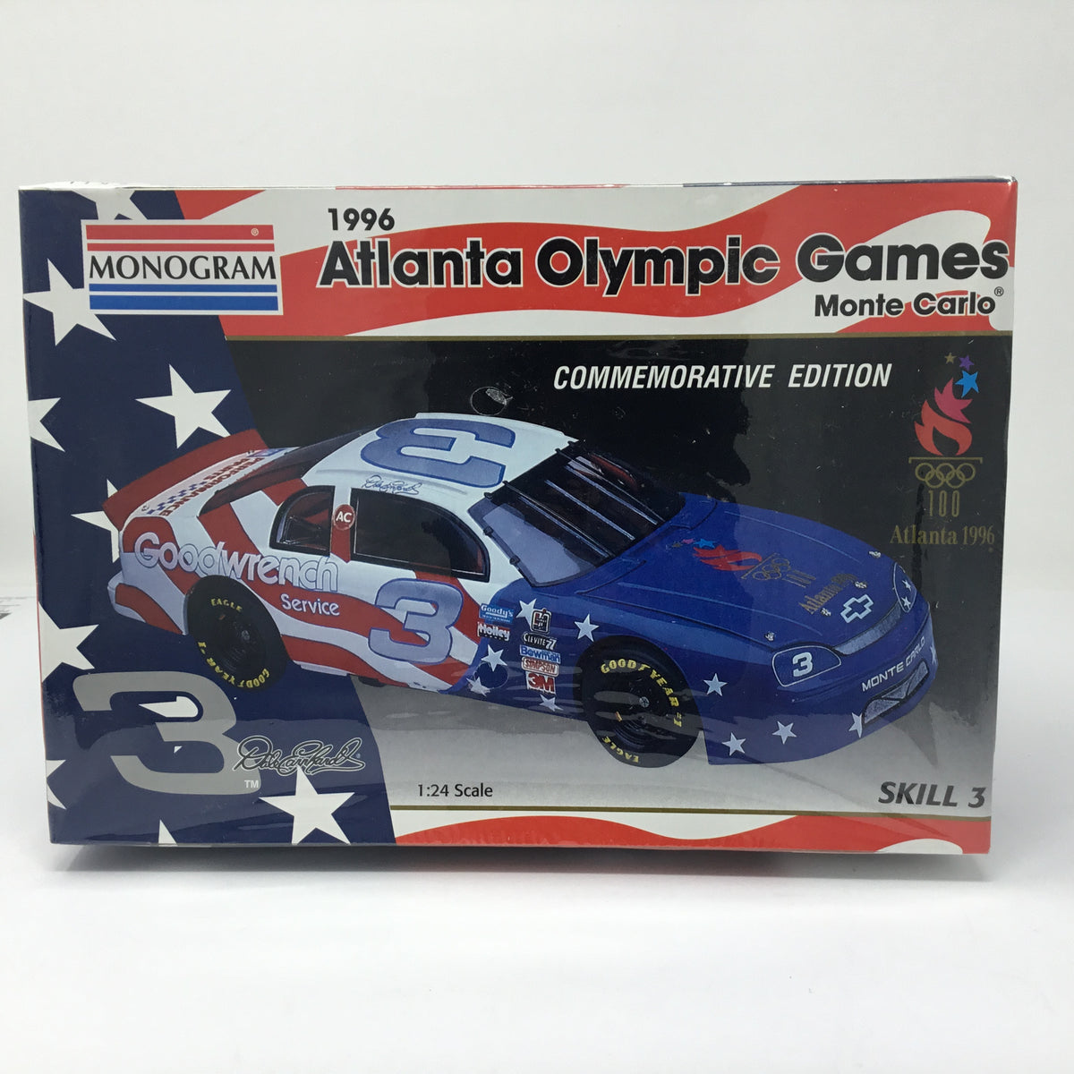 Dale Earnhardt Sr. 1996 Atlanta Olympic Games Model Kit 1:24 Scale ...
