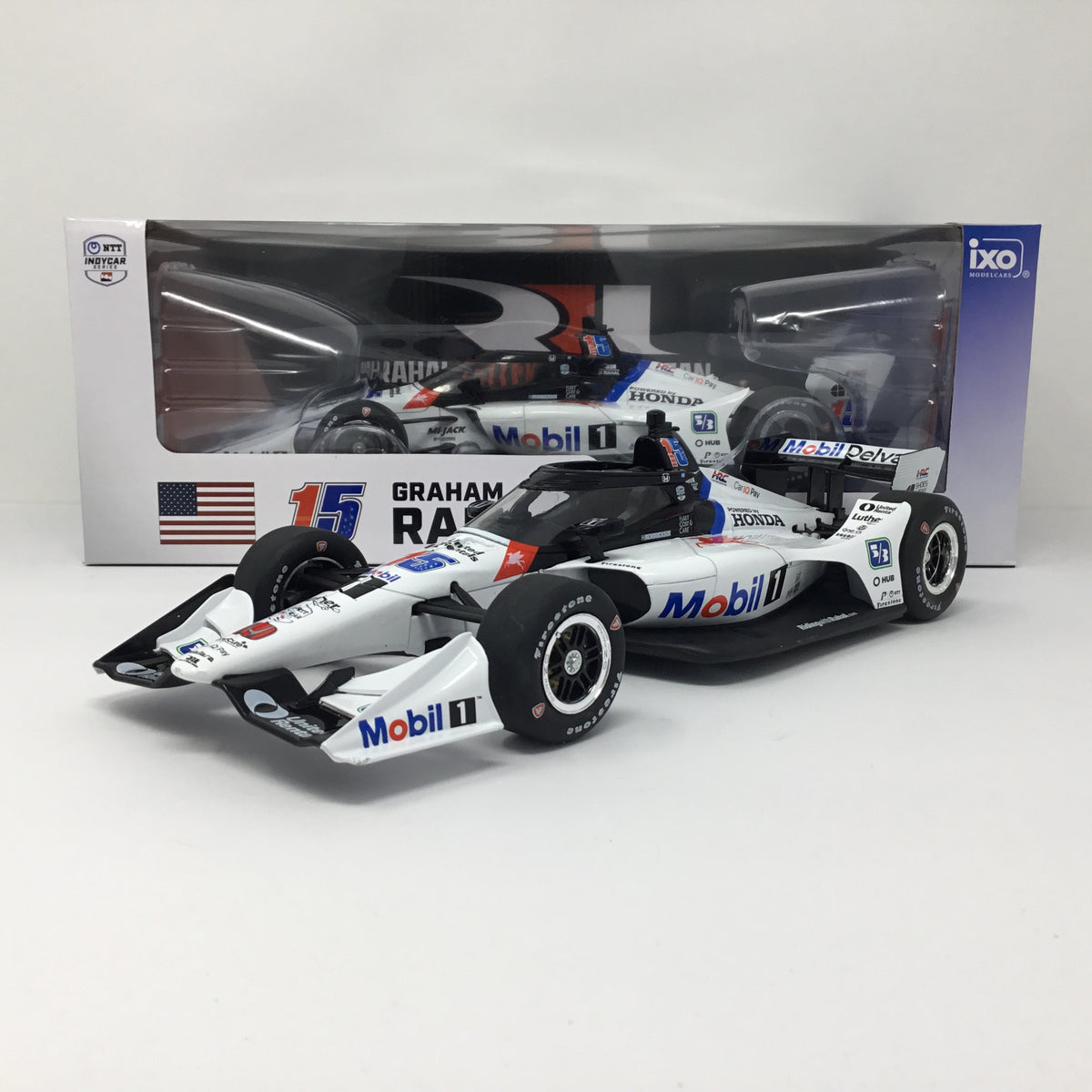 Graham Rahal 2025 Mobil 1 / Rahal Letterman Lanigan 1:18 Diecast ...