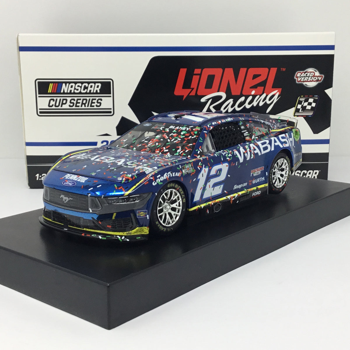 Ryan Blaney 2024 Wabash Pocono Race Win 1:24 Color Chrome Diecast ...