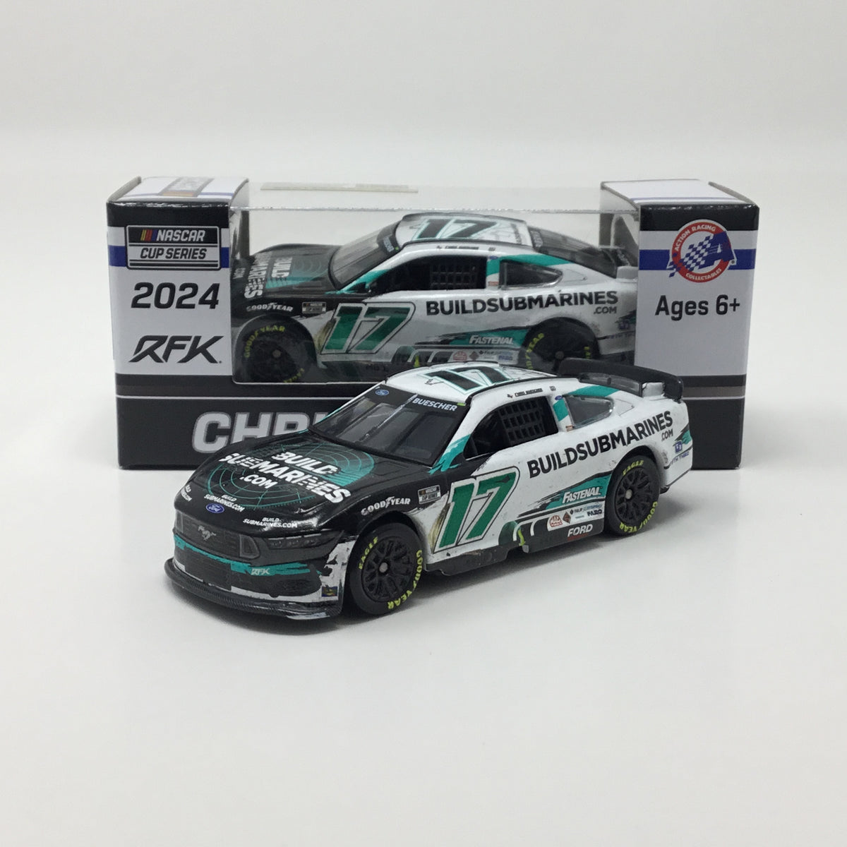 Chris Buescher 2024 Buildsubmarines.com Watkins Glen Race Win Foil ...