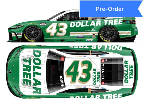Erik Jones 2026 Dollar Tree 1:24 Diecast *PREORDER* – Spoiler Diecast