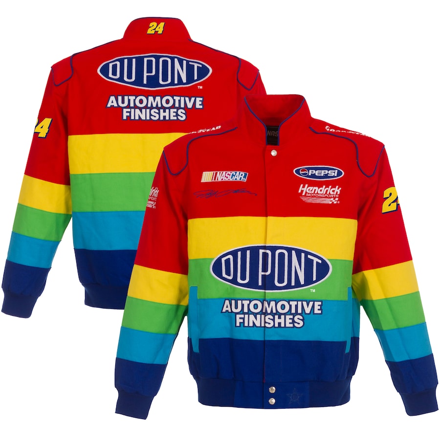 Jeff Gordon Dupont Rainbow Warrior Uniform Full-Snap Jacket – Spoiler ...