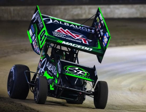 Carson Macedo 2025 Albaugh Sprint Car 1:50 Diecast – Spoiler Diecast
